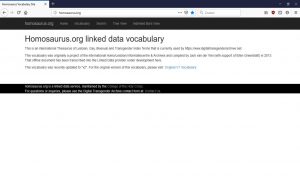 Homosaurus – IHLIA