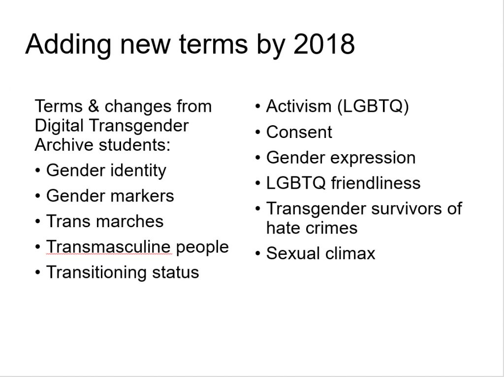 Homosaurus – IHLIA